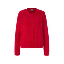 Tchibo - Cardigan aus Strukturstrick - Damen - Gr. L - rot