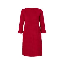 Tchibo - Sweatkleid mit 3/4-Arm - Damen - Gr. XXL - rot/jacquard