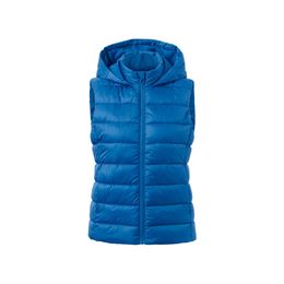 Tchibo - Steppweste mit Kapuze - Damen - Gr. 46 - blau