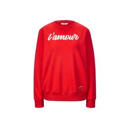 Tchibo - Sweatshirt mit Wording - Damen - Gr. S - wei&szlig;