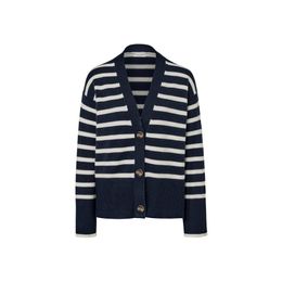 Tchibo - Gestreifter Cardigan - Damen - Gr. XL - dunkelblau/gestreift