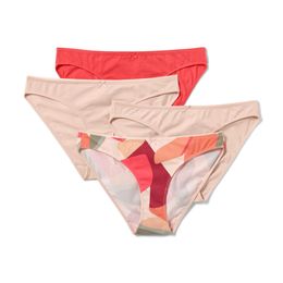 Tchibo - 4 Slips - Damen - Gr. M - orange