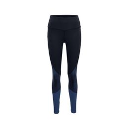Tchibo - Bodyforming-Sporttights - Damen - Gr. XS - blau/print