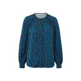 Tchibo - Bluse mit Alloverprint - Damen - Gr. 38 - blau