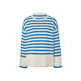 Tchibo - Gestreifter Strickpullover - Damen - Gr. L - creme/gestreift