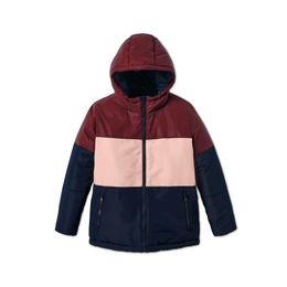 Tchibo - Thermojacke im Colorblocking-Design - M&auml;dchen - Gr. 134/140 - dunkelblau