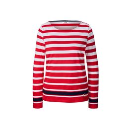 Tchibo - Gestreiftes Langarmshirt - Damen - Gr. XL - dunkelblau/gestreift