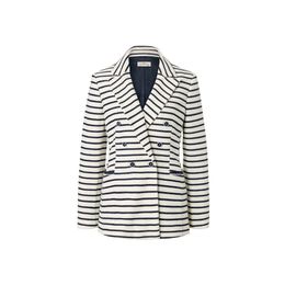 Tchibo - Gestreifter Sweatblazer - Damen - Gr. 40 - dunkelblau/gestreift