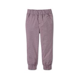 Tchibo - Baumwoll-Schlupfhose - Baby - Gr. 50/56 - violett/print