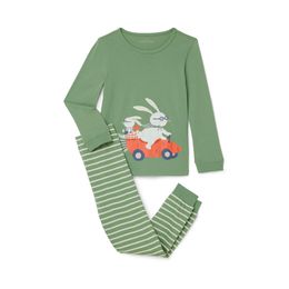 Tchibo - Kinder-Pyjama - Jungen - Gr. 110/116 - wei&szlig;