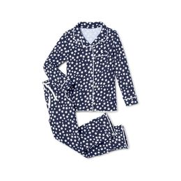 Tchibo - Pyjama - M&auml;dchen - Gr. 146/152 - dunkelblau