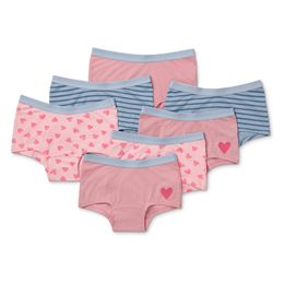 Tchibo - 7 Kinder-Pantys - M&auml;dchen - Gr. 122/128 - blau/print