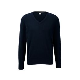 Tchibo - Pullover mit V-Ausschnitt - Herren - Gr. L - dunkelblau