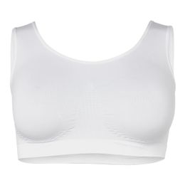 Tchibo - Seamless-Bustier - Damen - Gr. L - wei&szlig;