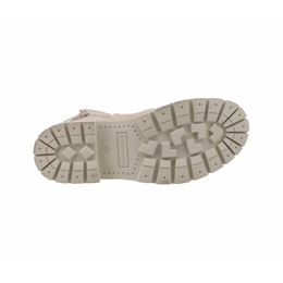 Tom Tailor Schn&uuml;rboots mit Glitzerdetails - Damen - Gr. 39 - beige