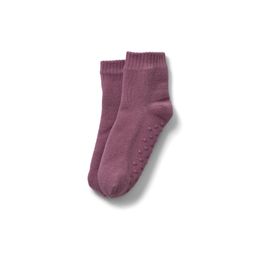 Tchibo - Hausschuh-Socken - Damen - Gr. 40-41 - lila