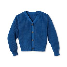 Tchibo - Strickjacke - M&auml;dchen - Gr. 98/104 - blau