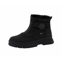 Romika gef&uuml;tterte Boots - Damen - Gr. 42 - schwarz