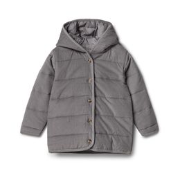Tchibo - Kinder-Cord-Steppjacke - Kinder - Gr. 110/116 - dunkelgrau