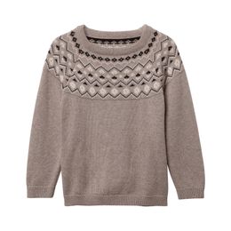 Tchibo - Kinder-Strickpullover - Kinder - Gr. 122/128 - wei&szlig;