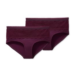 Tchibo - 2 Pantys - Damen - Gr. M - bordeaux