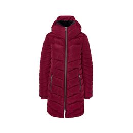 Tchibo - Steppmantel mit Kapuze - Damen - Gr. 40 - rot