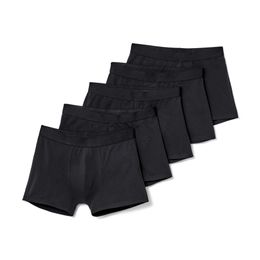 Tchibo - 5 Slipboxer - Herren - Gr. S/4 - schwarz