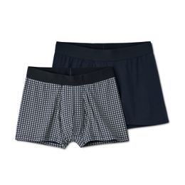 Tchibo - 2 Slipboxer - Herren - Gr. M/5 - dunkelblau/print