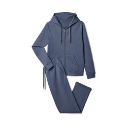 Tchibo - Sweat-Hausanzug - Damen - Gr. XL - blau