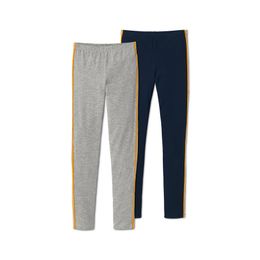 Tchibo - 2 Leggings - M&auml;dchen - Gr. 158/164 - dunkelblau