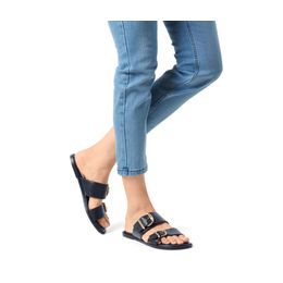 Tchibo - Sandalen mit Schnalle - Damen - Gr. 41 - dunkelblau