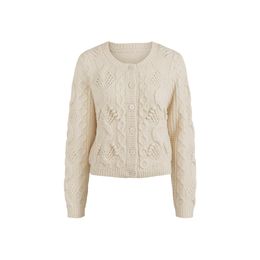 Tchibo - Grobstrick-Cardigan - Damen - Gr. XS - beige
