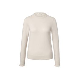 Tchibo - Feinstrickpullover mit Cashmere - Damen - Gr. S - wei&szlig;