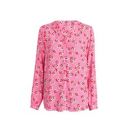 Tchibo - Bluse im Margeriten-Dessin - Damen - Gr. 38 - wei&szlig;/gebl&uuml;mt