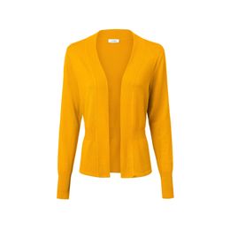 Tchibo - Offene Feinstrickjacke - Damen - Gr. M - senfgelb