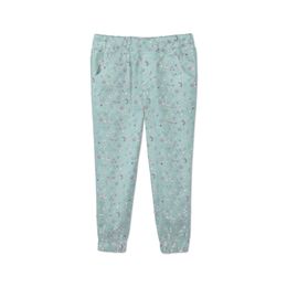 Tchibo - Baumwoll-Schlupfhose - M&auml;dchen - Gr. 122/128 - blau/print