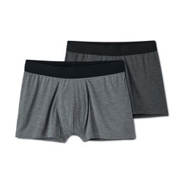 Tchibo - 2 Slipboxer - Herren - Gr. Xxl/8 - anthrazit/gestreift