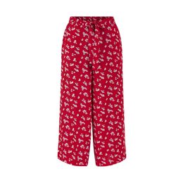 Tchibo - Culottehose - Damen - Gr. XL - wei&szlig;/gebl&uuml;mt