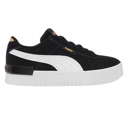 Puma - "Jada" Sneaker f&uuml;r M&auml;dchen, Wildleder (Schwarz/Wei&szlig;)