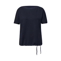 Street One Kurzarmshirt - Damen - Gr. 40 - dunkelblau
