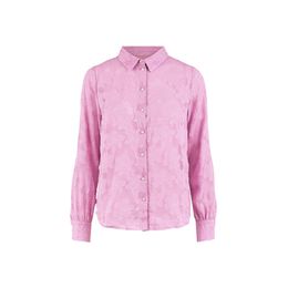 Tchibo - Hemdbluse mit Strukturmuster - Damen - Gr. 40 - lila
