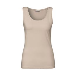 Street One Basic-Top - Damen - Gr. 42 - beige