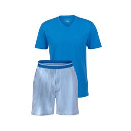 Tchibo - Shorty-Pyjama - Herren - Gr. XL - blau