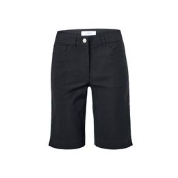 Tchibo - Bengalin-Bermudashorts - Damen - Gr. 36 - schwarz