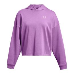 Under Armour - "Rival" Kapuzenpullover f&uuml;r Damen, Frottee, &Uuml;bergro&szlig; (Violett)