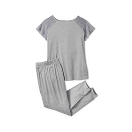 Tchibo - Pyjama - Damen - Gr. M - grau