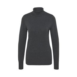 Tchibo - Feinstrick-Rollkragenpullover - Damen - Gr. S - grau