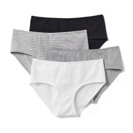 Tchibo - 4 Pantys - Damen - Gr. XXL - schwarz