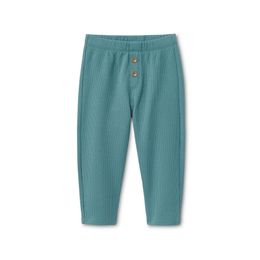 Tchibo - Waffelstrukturhose - Baby - Gr. 50/56 - petrol