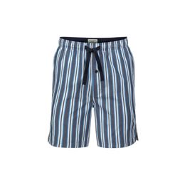Tchibo - Web-Pyjamashorts - Herren - Gr. XL - dunkelblau/gestreift